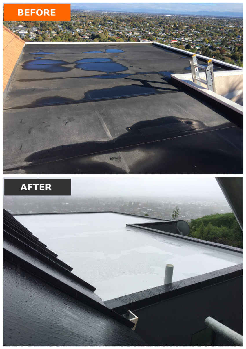Butynol Roof Repairs - TekSeal Waterproofing Christchurch